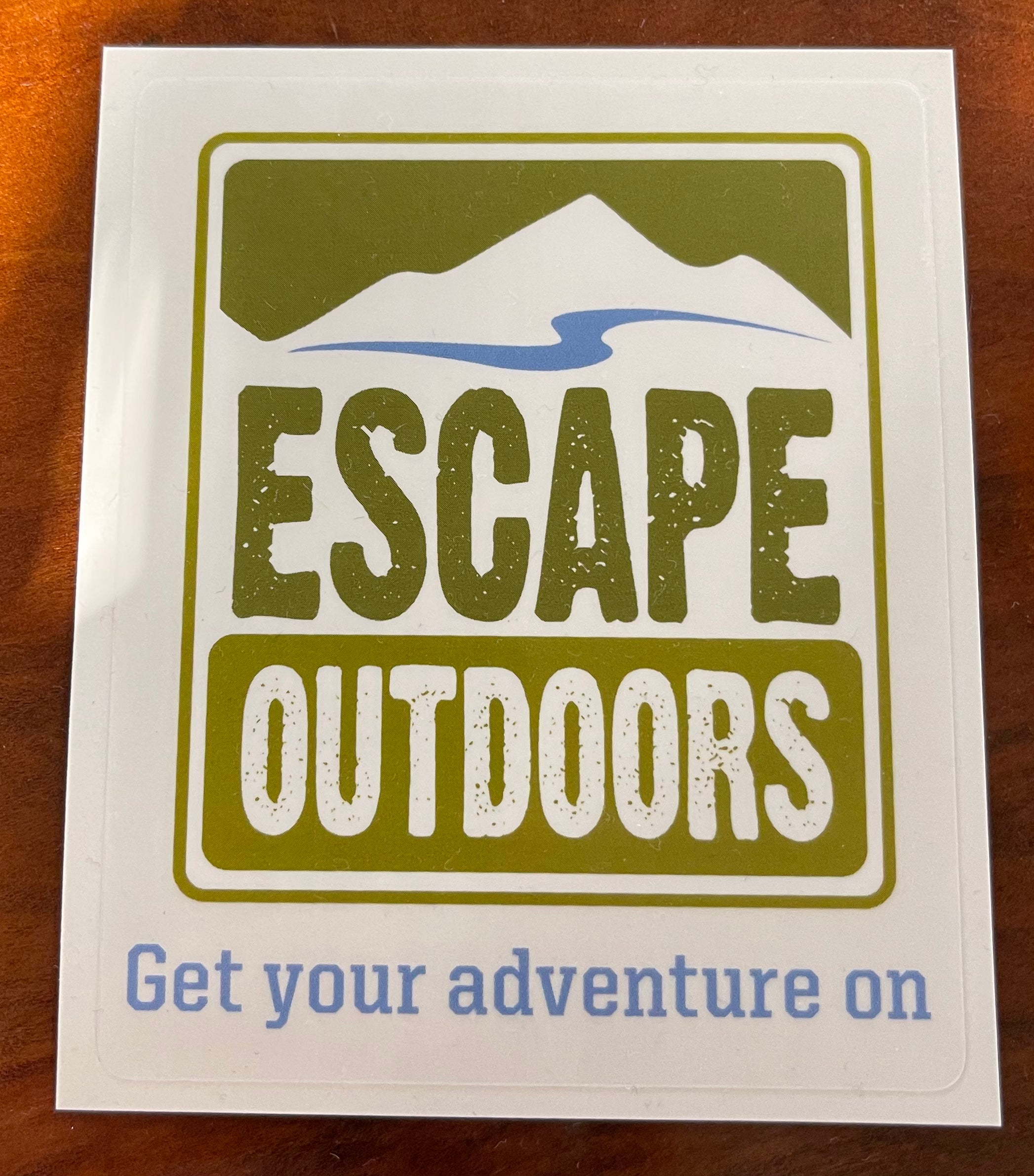 Escape Outdoors Sticker | Shop Escape Outdoors